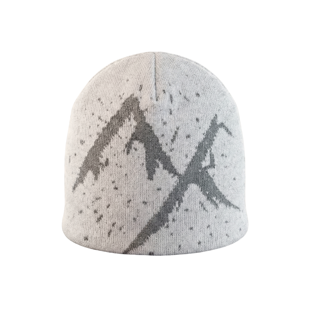 White Splatter Beanie Test – ArcticFit
