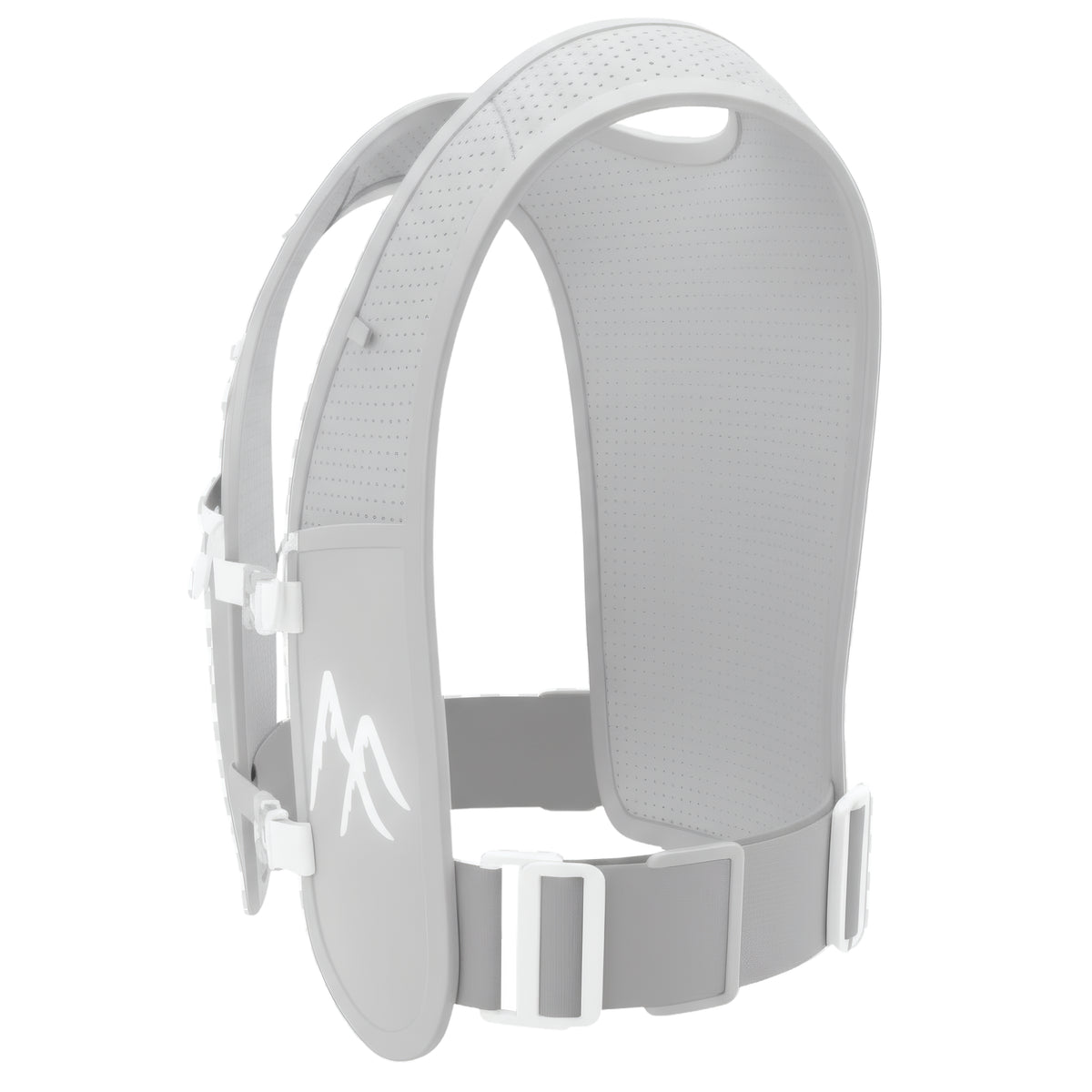 White Running Vest | ArcticFit® LED Reflective Hydration Vest